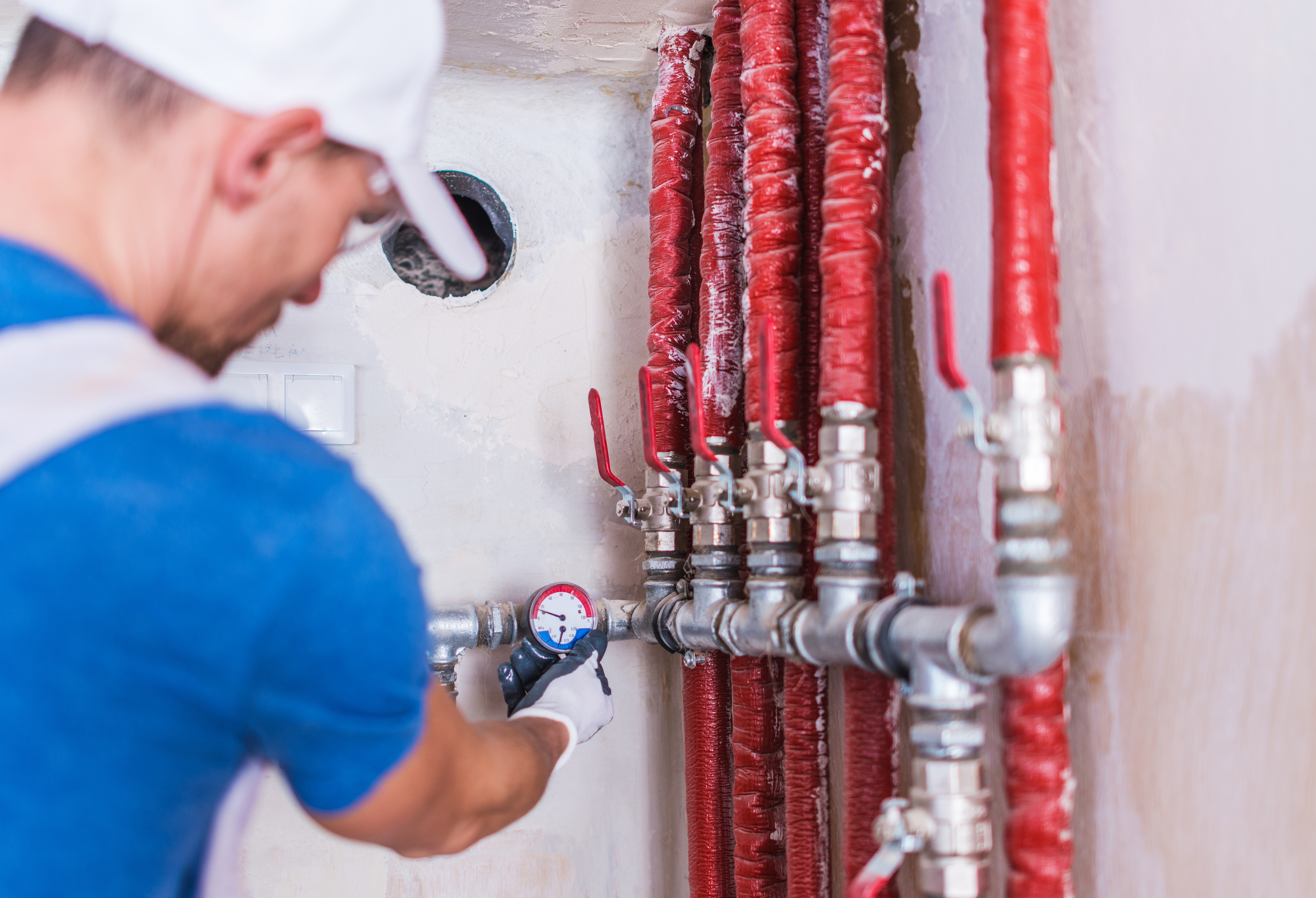 Tussenmeter plaatsen voor gas, water en elektra Sanitair en ...